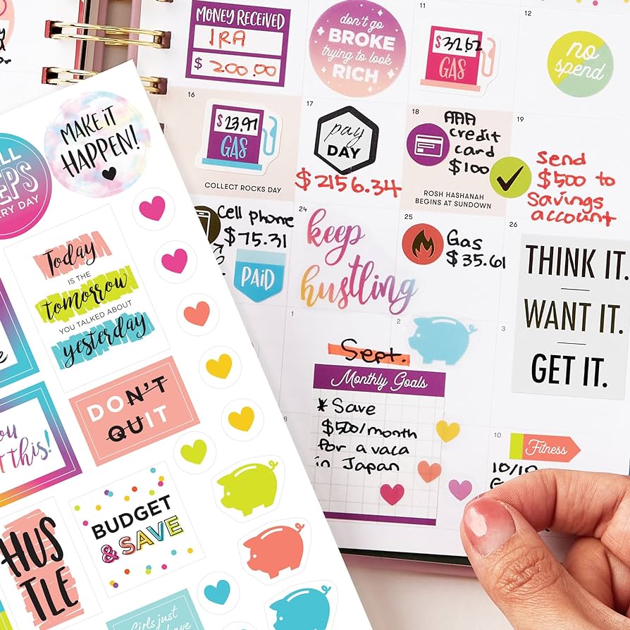 AVERY - BUDGET PLANNER STICKERS - The Stationery Store & Authorized ...
