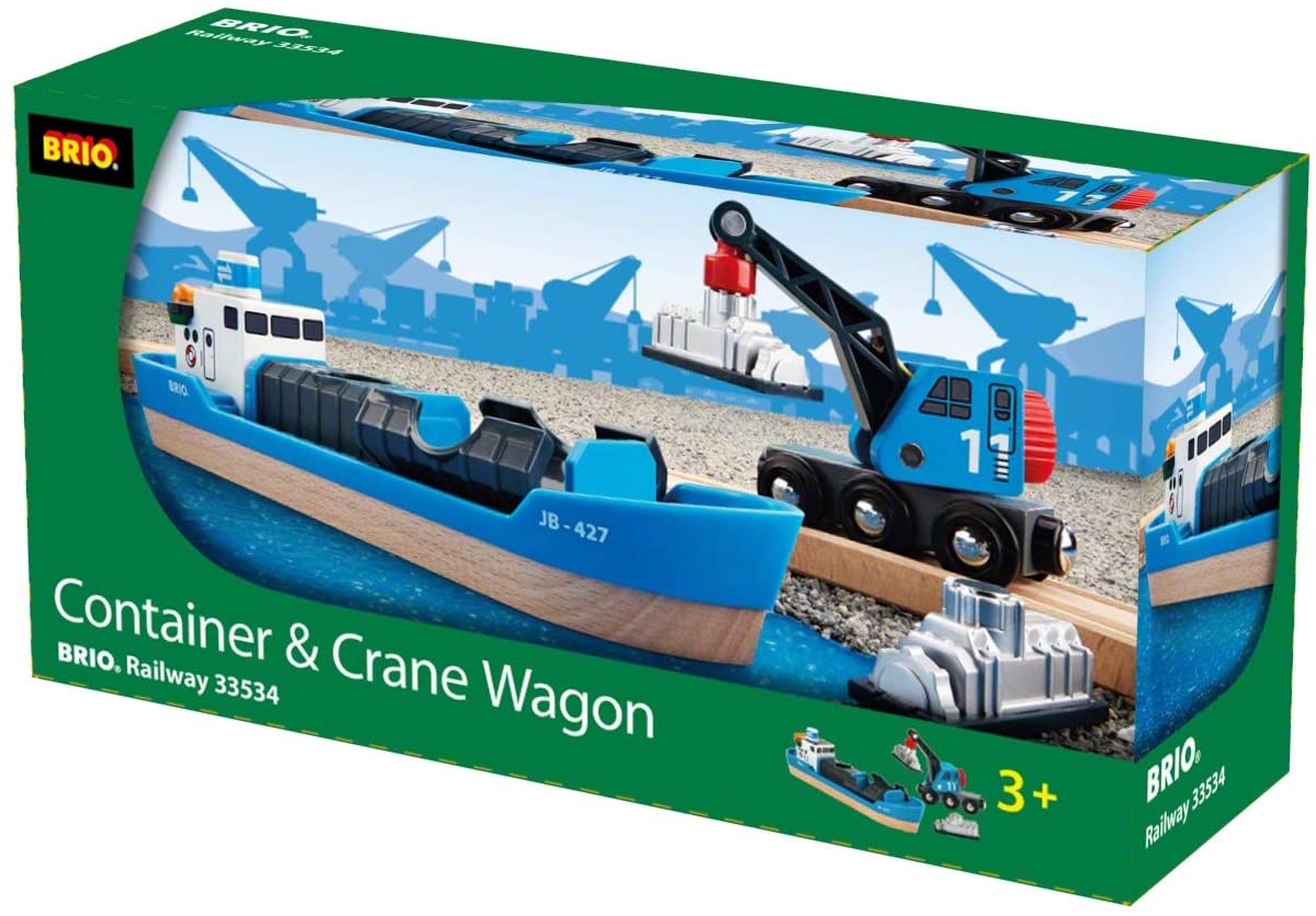 BRIO - Freight Ship and Crane - The Stationery Store & Authorized FedEx ...