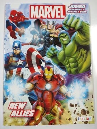 COLORING BOOK -ASSORTED JUMBO 80 PAGES - The Stationery Store ...