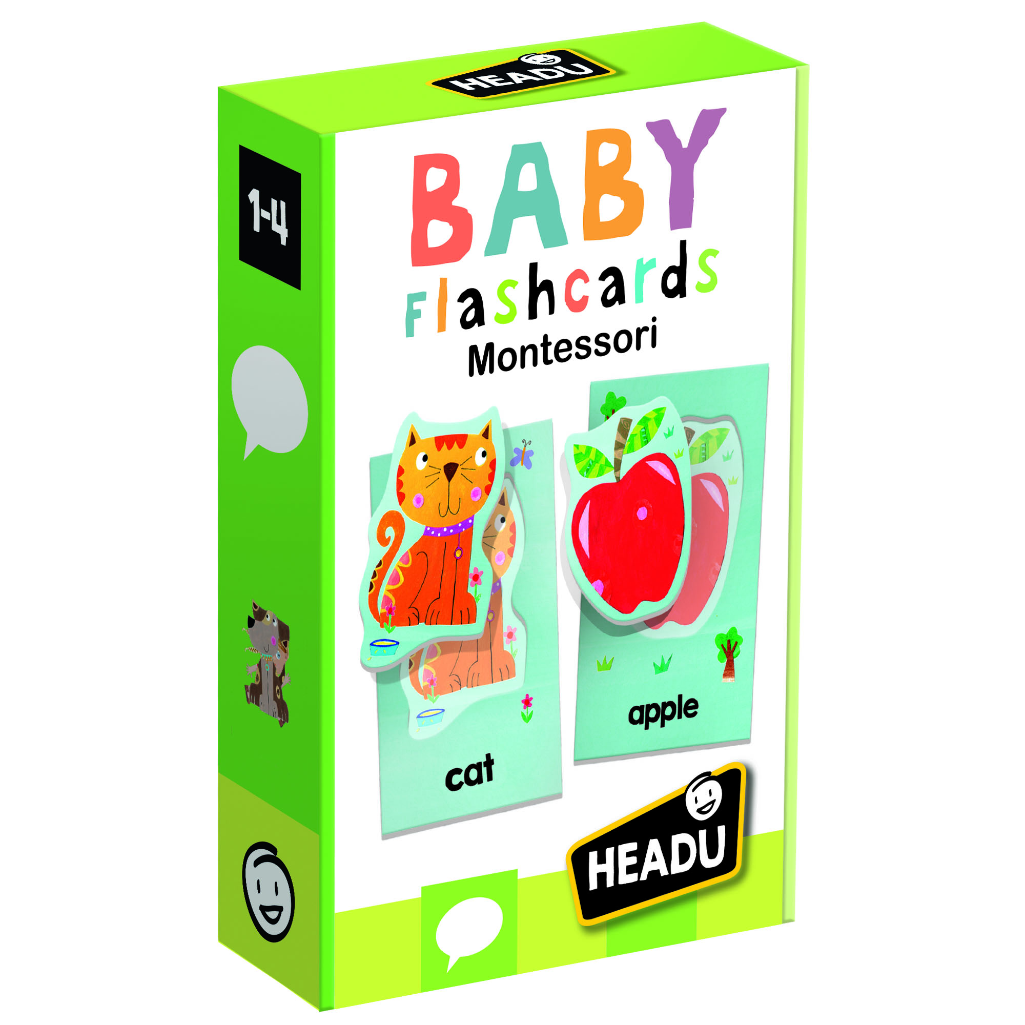 HEADU - MONTESSORI BABY FLASHCARDS - The Stationery Store & Authorized ...