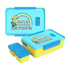ZAK DESIGNS - Minions Movie 2 Divided Bento Box 3pc - The Stationery ...