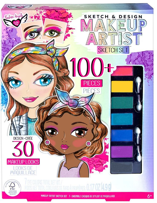 FASHION ANGELS - SKETCH & DESIGN MAKE-UP ARTIST SKETCH SET - The ...