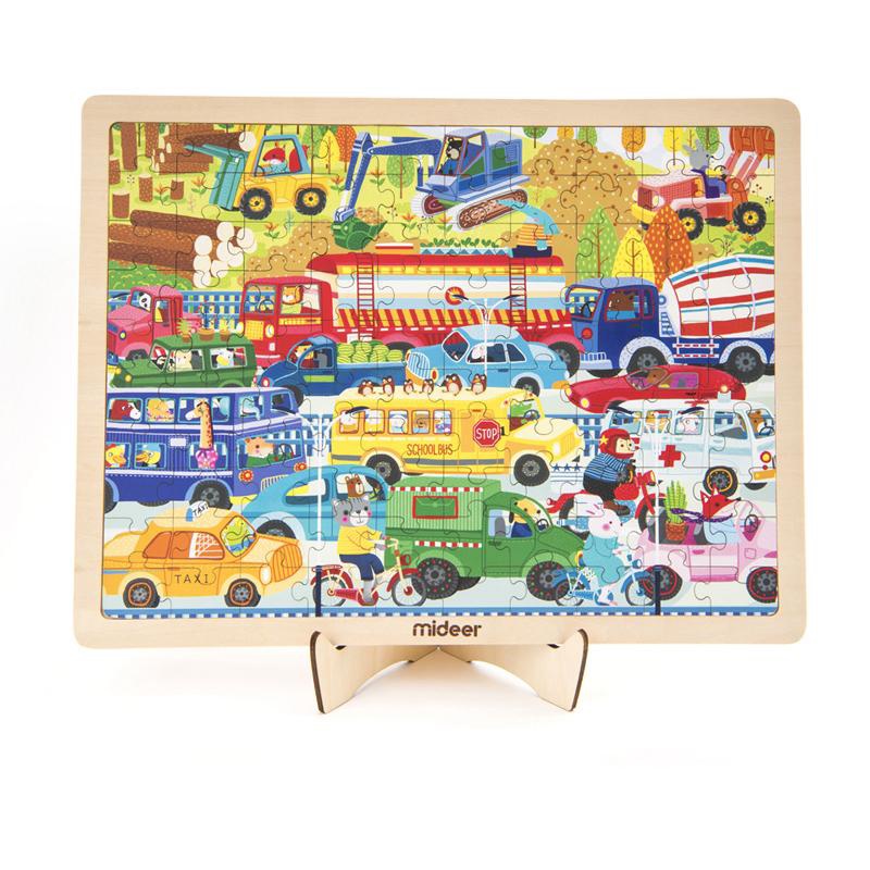 Mideer Puzzle - Busy Traffic - The Stationery Store & Authorized FedEx ...