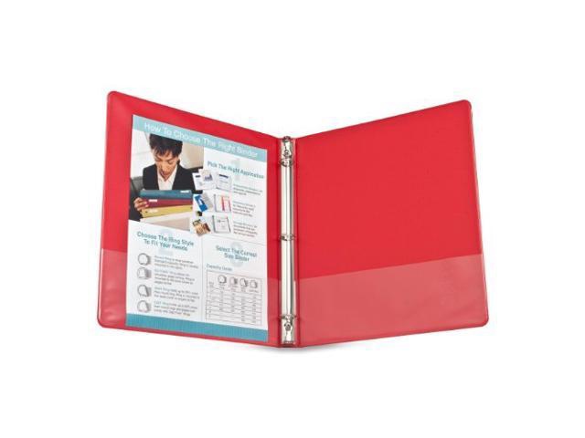 1/2" ROUND RING, RED BINDER - The Stationery Store & Authorized FedEx ...
