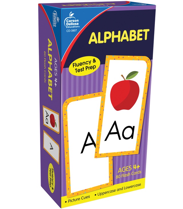 Carson Dellosa Alphabet Flash Cards The Stationery Store