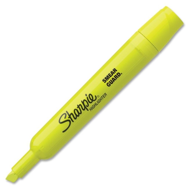 PAPERMATE - HIGHLIGHTER, MAJOR ACCENT, FLUORESCENT YELLOW - The ...