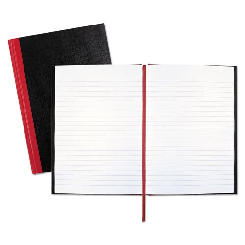 BLACK AND RED - NOTEBOOK,CSBND,RLD,8.1/4X5.7 - The Stationery Store ...