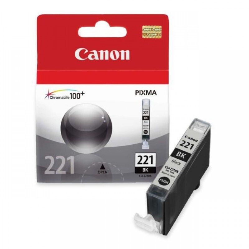 CANON - INK TANK,IJ,DYE,PIXMA 221,BLACK - The Stationery Store ...