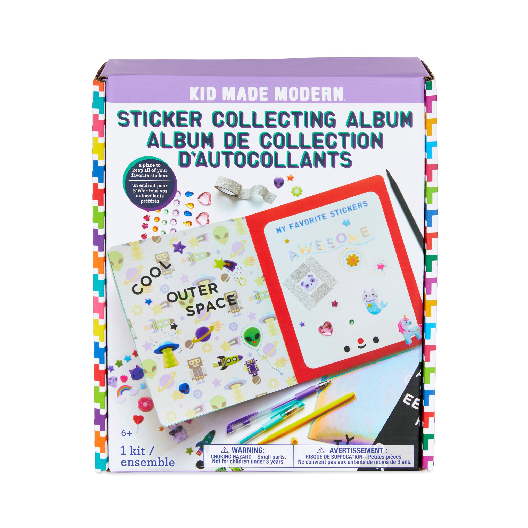KID MADE MODERN - STICKER COLLECTING ALBUM - The Stationery Store ...