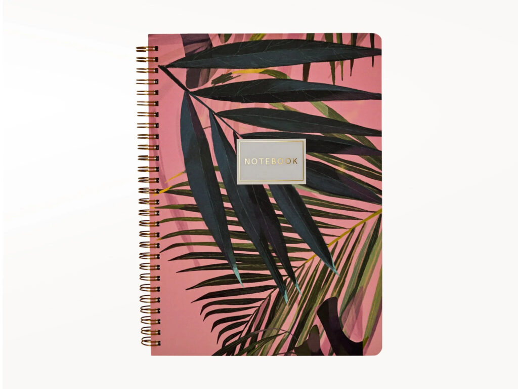 SPIRAL NOTEBOOK COLLECTION - PALM LEAVES - The Stationery Store ...