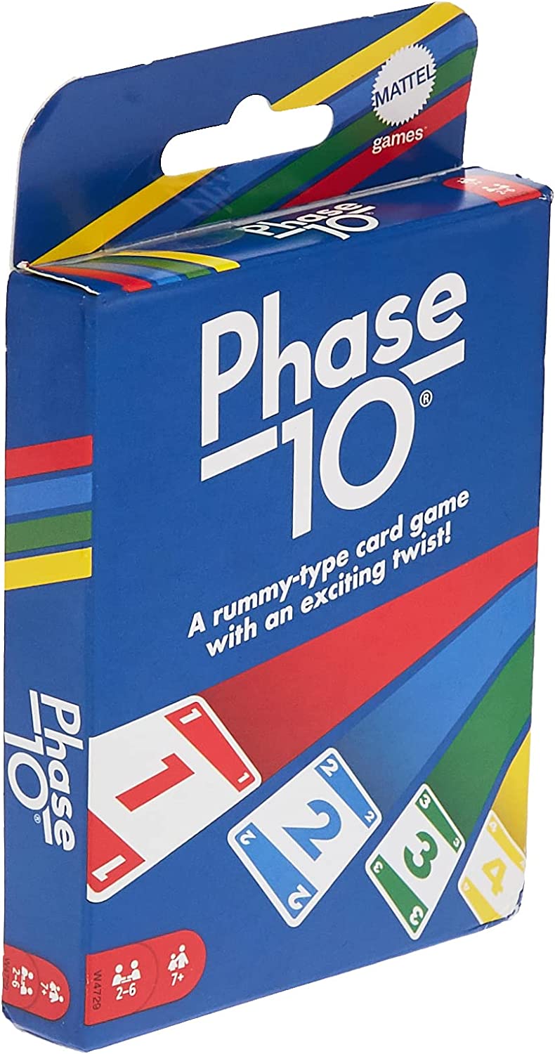 Phase 10 Card Game with 108 Cards - The Stationery Store & Authorized ...