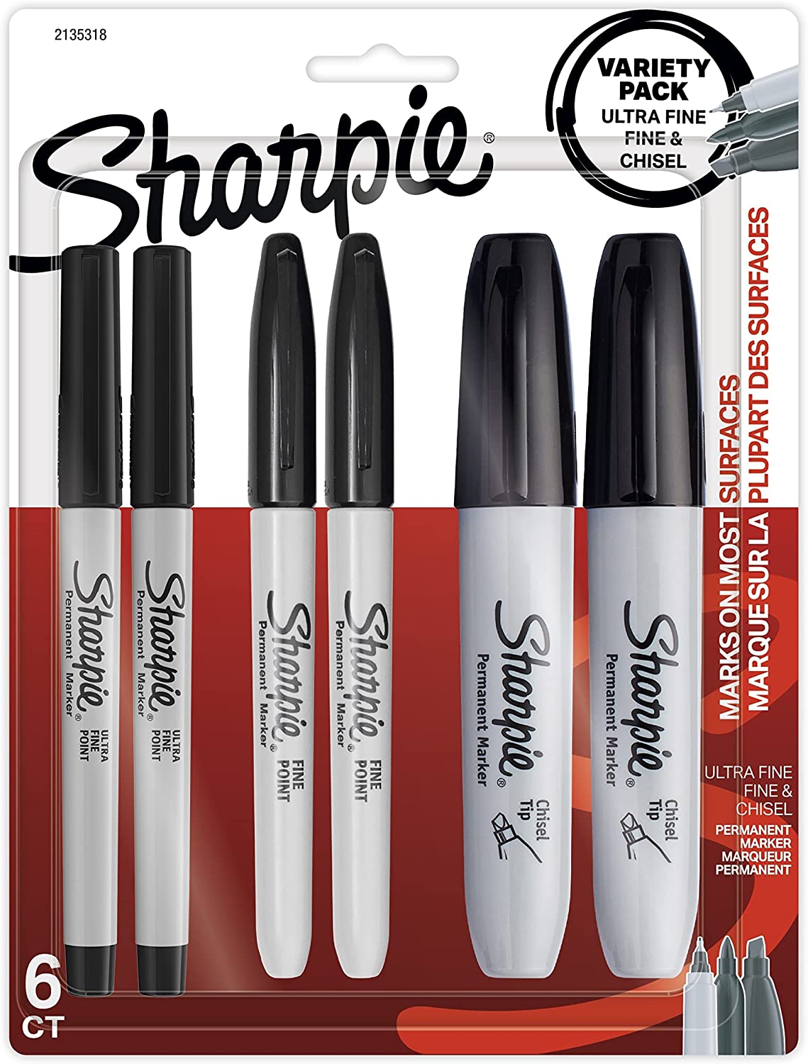 SHARPIE Permanent Markers Variety Pack, Featuring Fine - The Stationery ...