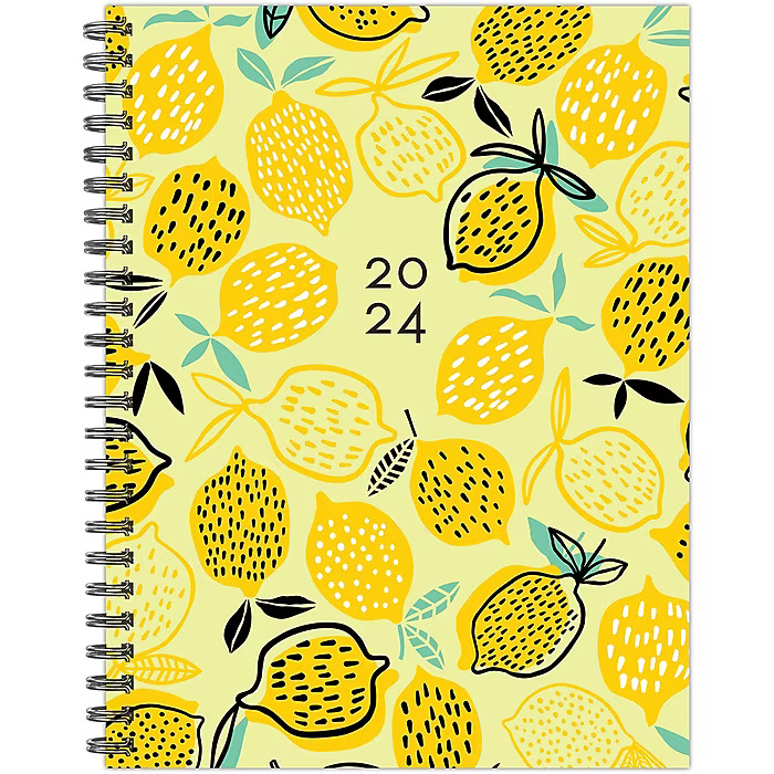 WILLOW CREEK PRESS - 2024 LOTS OF LEMONS 6.5" X 8.5" SPIRAL SOFTCOVER ...