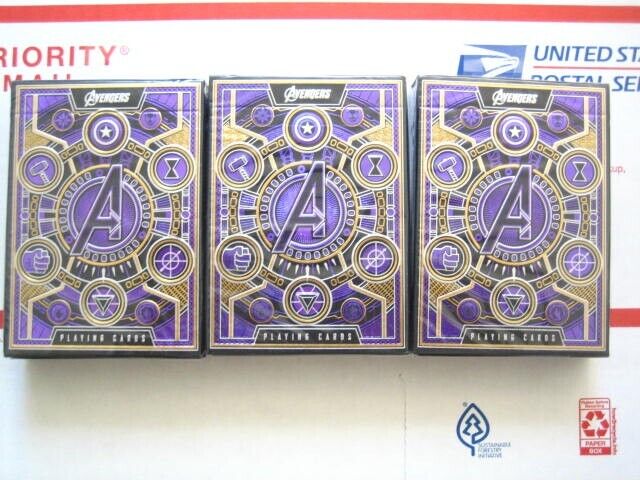CONTINUUM GAMES - OFFICIAL THEORY 11 AVENGERS PLAYING CARDS - The ...