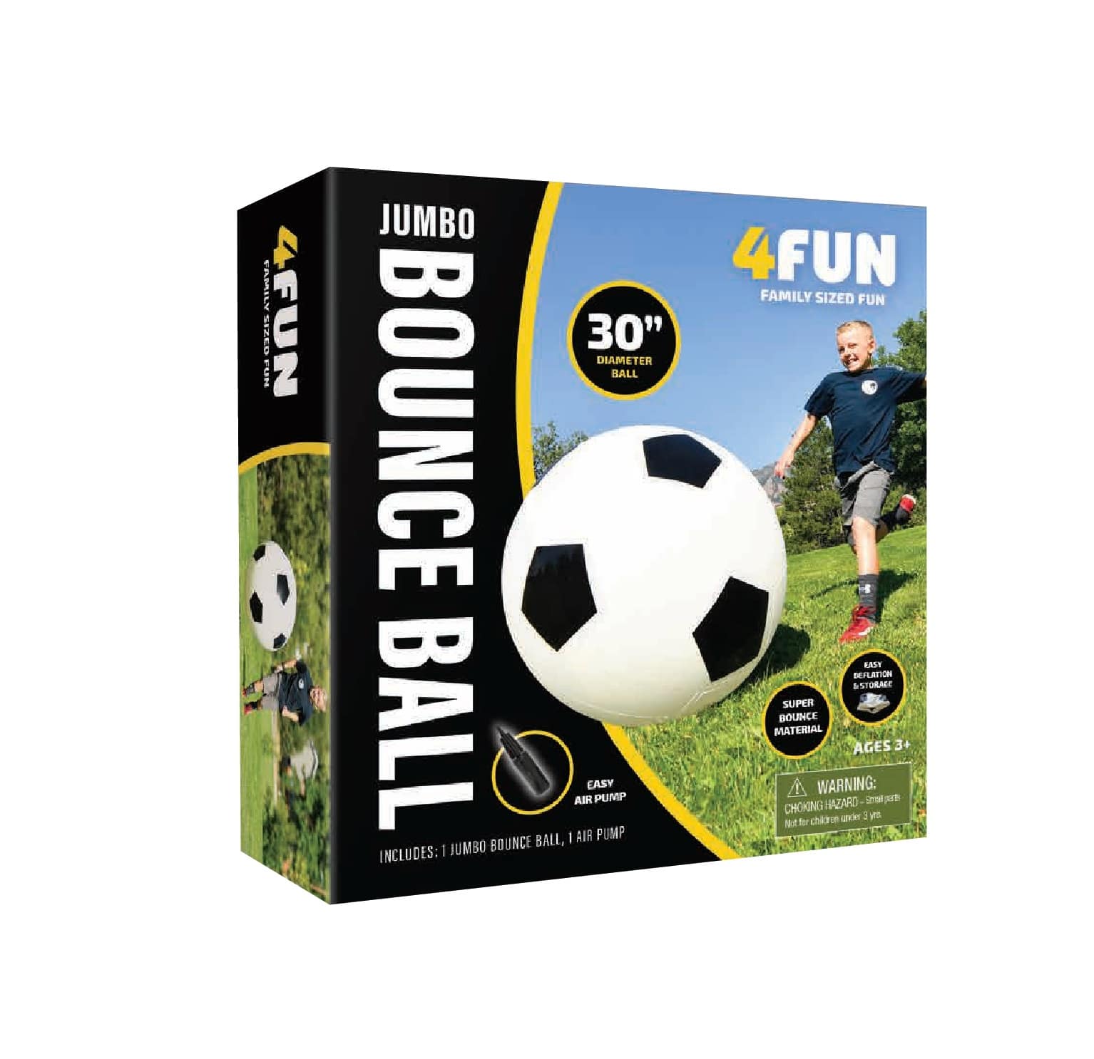 BOLDER PLAY - 4FUN - 30" JUMBO SOCCER BALL - The Stationery Store ...
