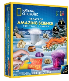 NATIONAL GEOGRAPHIC - 12 DAYS OF SCIENCE COUNTDOWN CALANDER - The ...