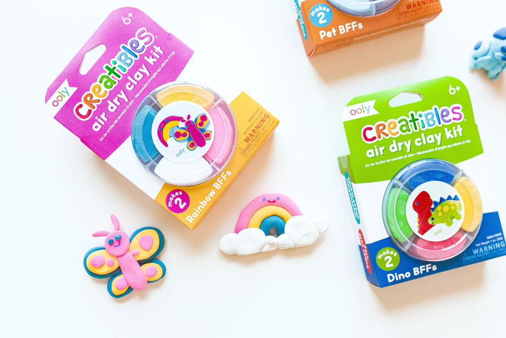 OOLY - CREATIBLES MINI AIR DRY CLAY KIT S (MORE DESIGNS) - The ...