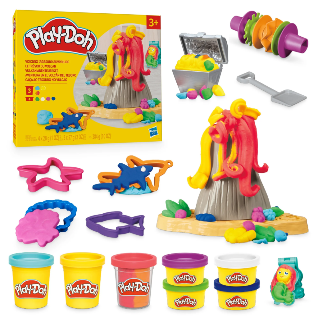 PLAY-DOH - VOLCANO TREASURE ADVENTURE - The Stationery Store ...